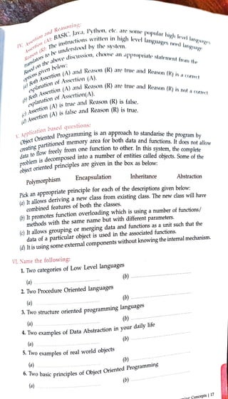 computer exercise chapter 1 for Ninth Standard | PDF