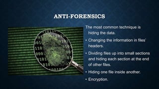 Computer forensics | PPTX