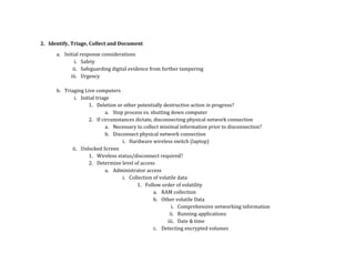 Computer forensic lifecycle | PPT