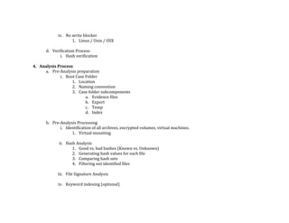 Computer forensic lifecycle | PPT