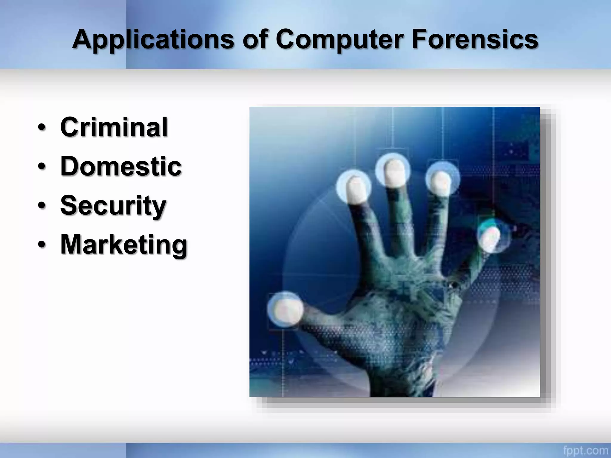 Computer forensic ppt | PPTX