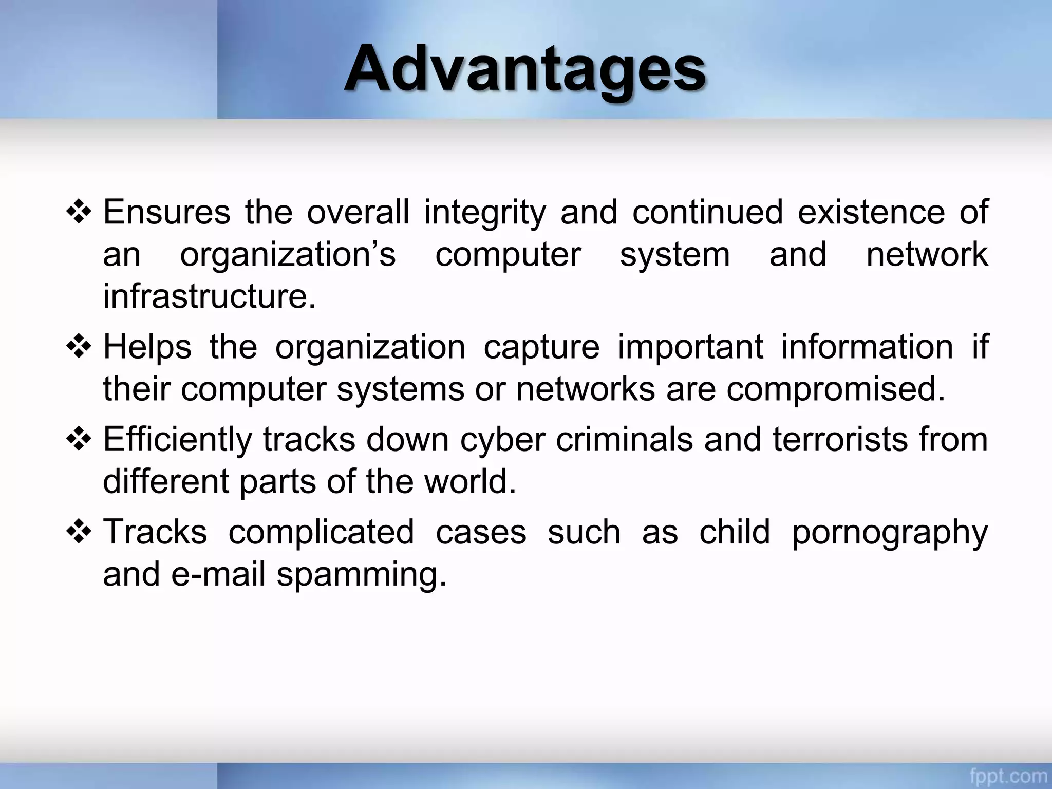 Computer forensic ppt | PPTX