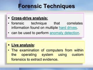 Computer forensic ppt | PPTX