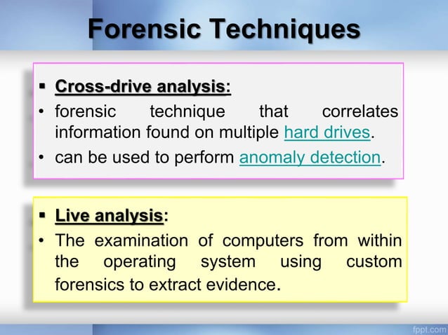 Computer forensic ppt | PPTX | Operating Systems | Computer Software and Applications