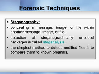 Computer forensic ppt | PPTX