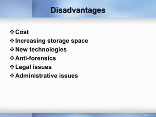 Computer forensic ppt | PPTX