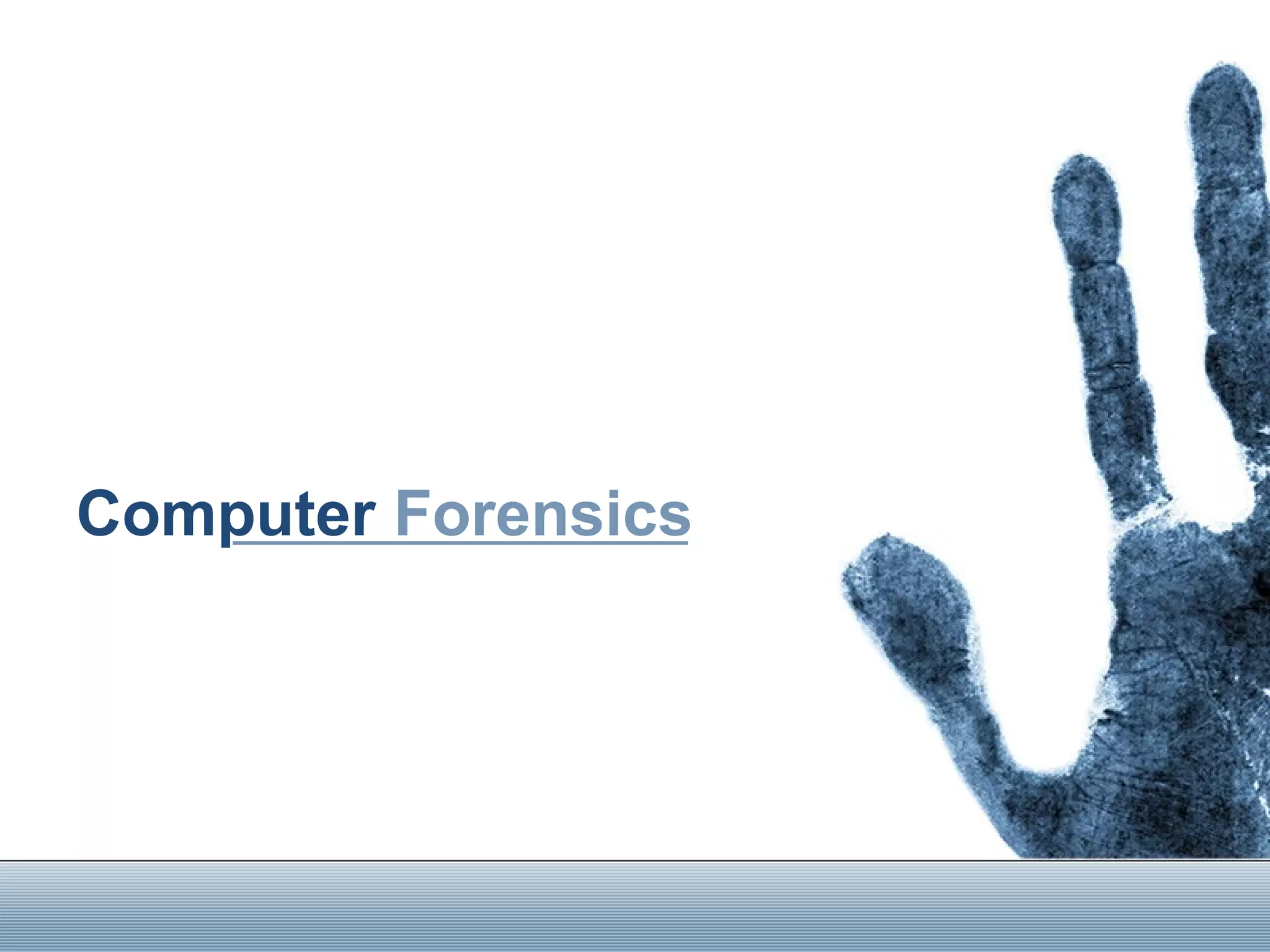 Computer forensics | PPT