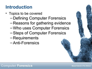 Computer forensics | PPT