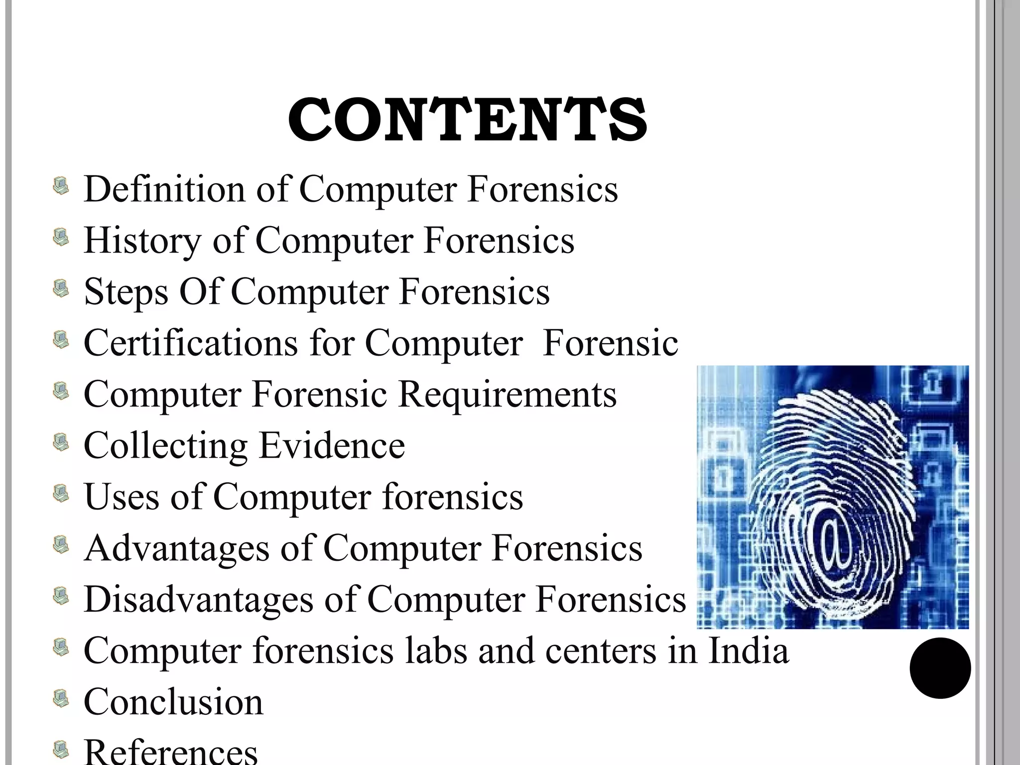 Computer +forensics | PPT