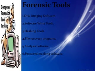 Computer forensics | PPT