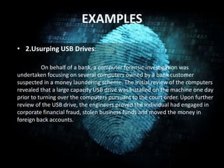 Computer forensics and its role | PPT