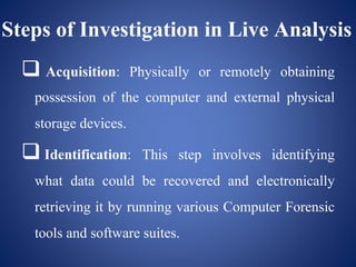 Computer forensics powerpoint presentation | PPTX