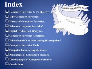 Computer forensics powerpoint presentation | PPTX
