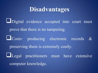 Computer forensics Slides | PPTX