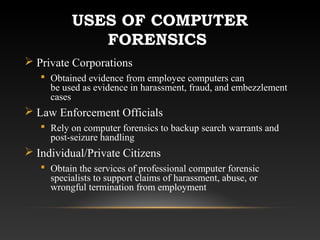 Computer forensics | PPT