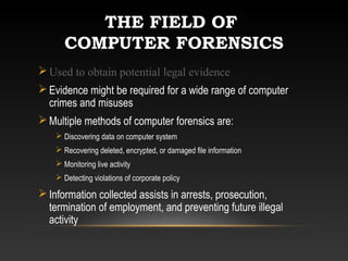 Computer forensics | PPT