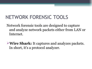 Computer forensics | PPT | Databases | Computer Software and Applications
