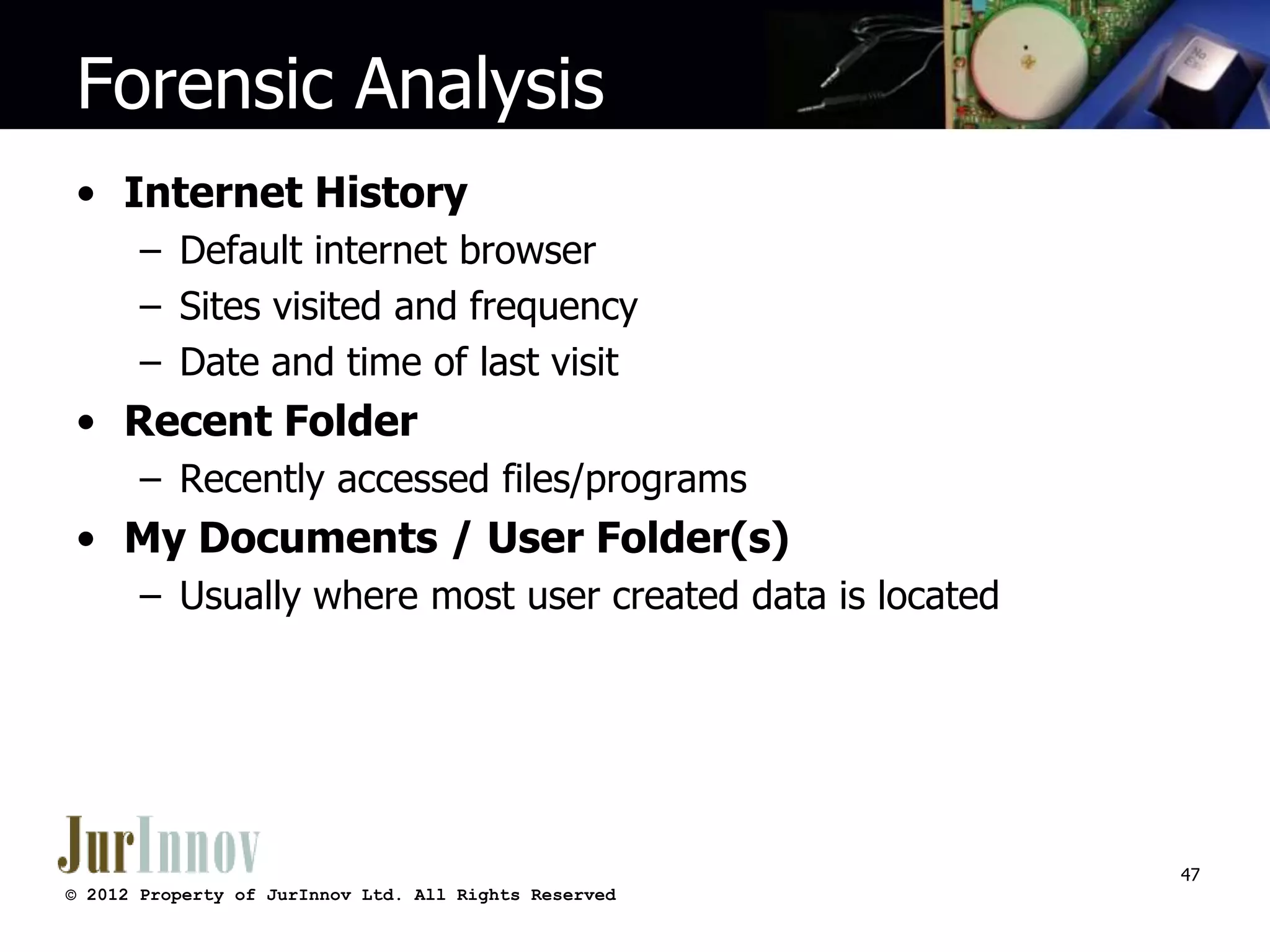 Computer Forensics: First Responder Training - Eric Vanderburg ...