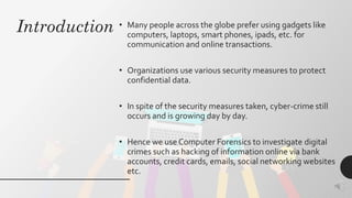 Computer forensics and Investigation | PDF