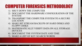 Computer forensics libin | PPTX | Operating Systems | Computer Software and Applications