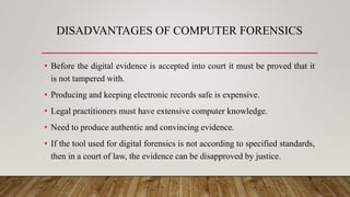 Computer Forensics (1).pptx | Technology & Computing