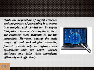 Computer forensics analyst through digital investigation | PPT