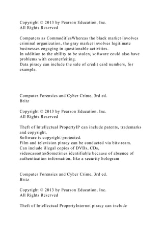Computer Forensics and Cyber CrimeCHAPTERComputer Forens.docx