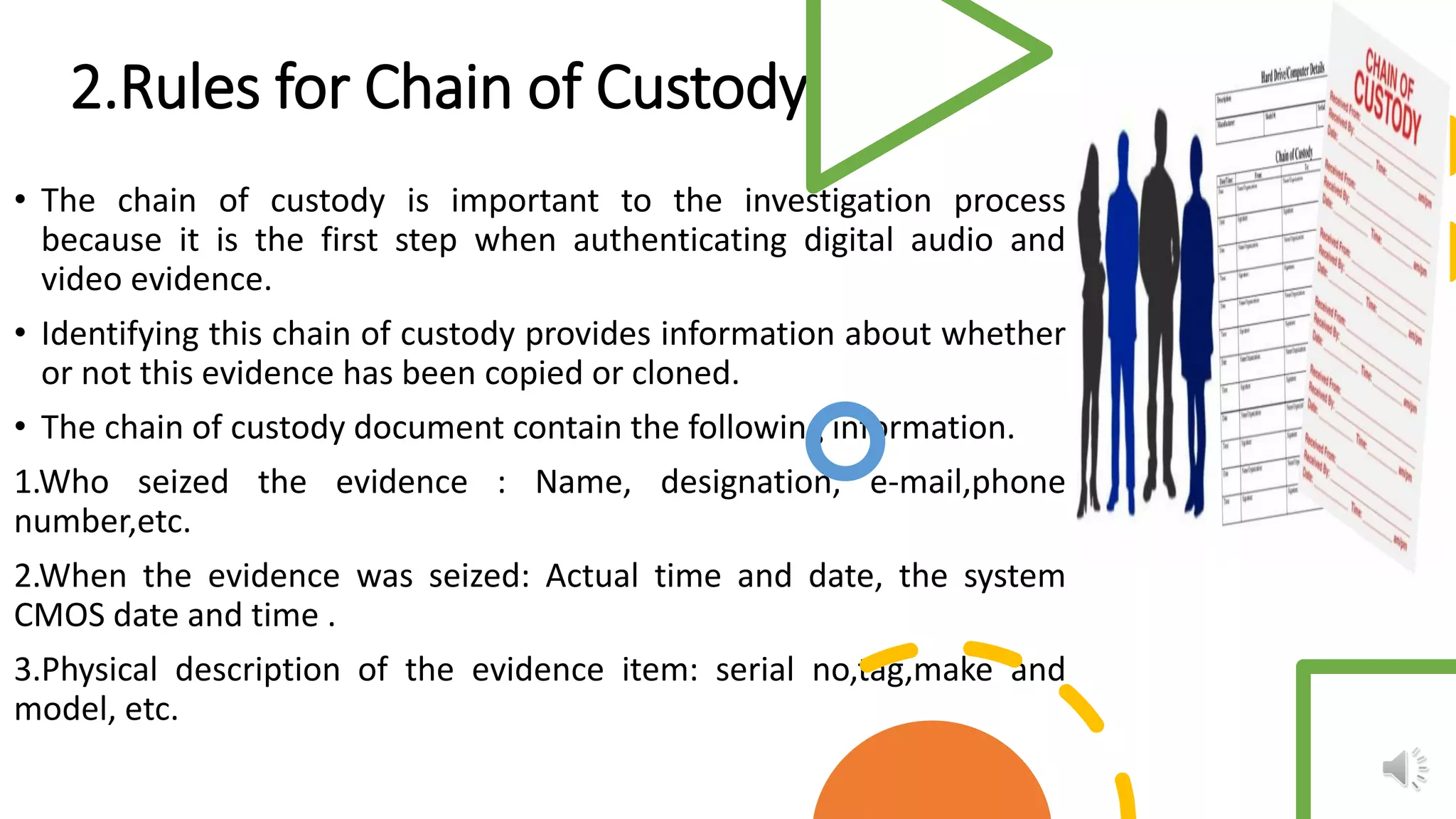 Computer forensics and investigation module 1 topic 2 | PPT
