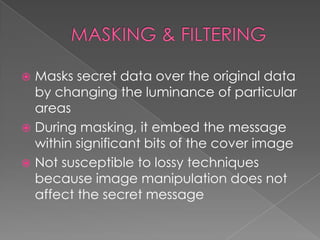 Computer forensics and steganography | PPT