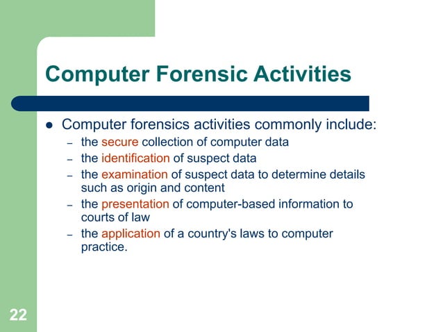 Computer forensics intro(Pendahuluan Komputer Forensik).ppt