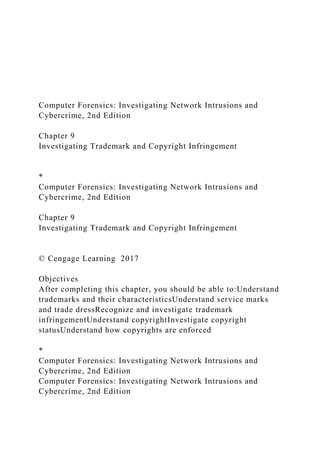 Computer Forensics Investigating Network Intrusions and C.docx
