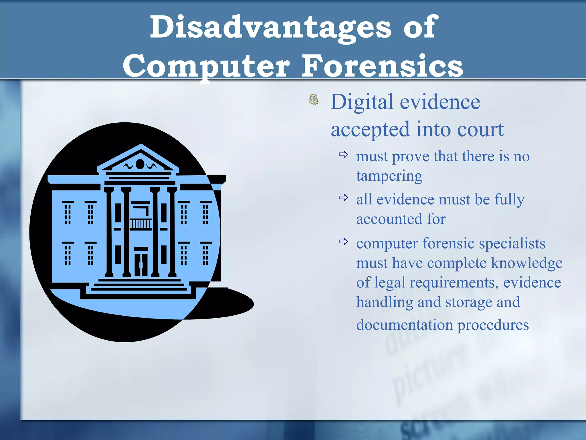 Computer forensics | PPT