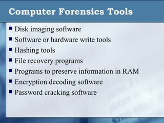 Computer forensics | PPT