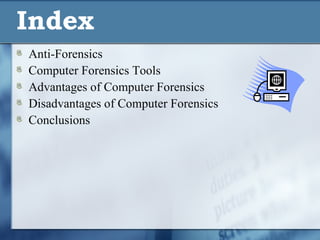 Computer forensics | PPT