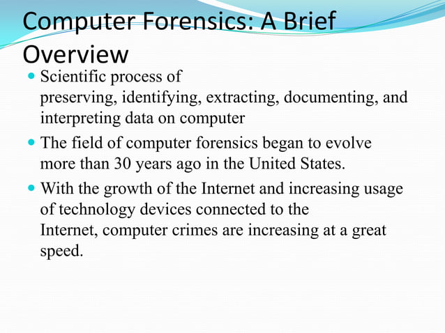 Computer forensics toolkit | PPTX | Computing | Technology & Computing