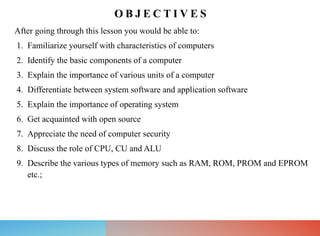 Computer foundation course -Knowing Computers | PPTX | Data Storage and ...