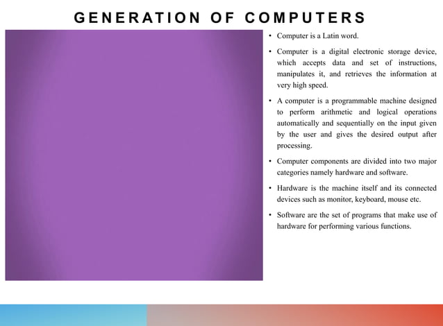 Computer Foundation Course Knowing Computers Pptx Data Storage And Warehousing Computing