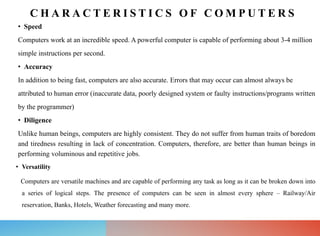 Computer foundation course -Knowing Computers | PPT