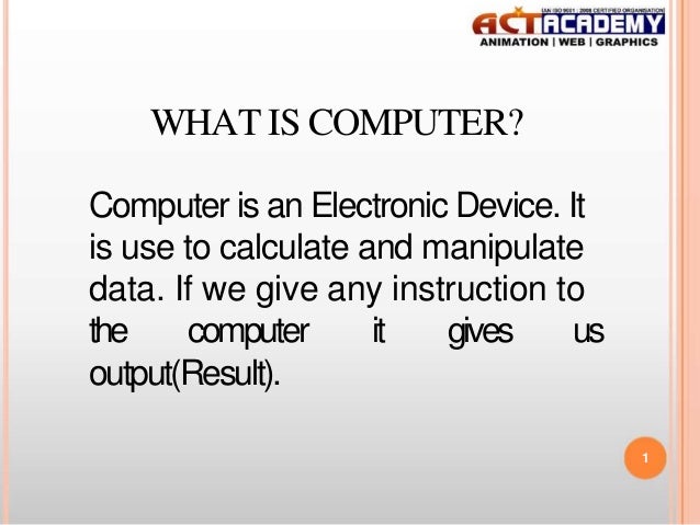 Computer fundamental