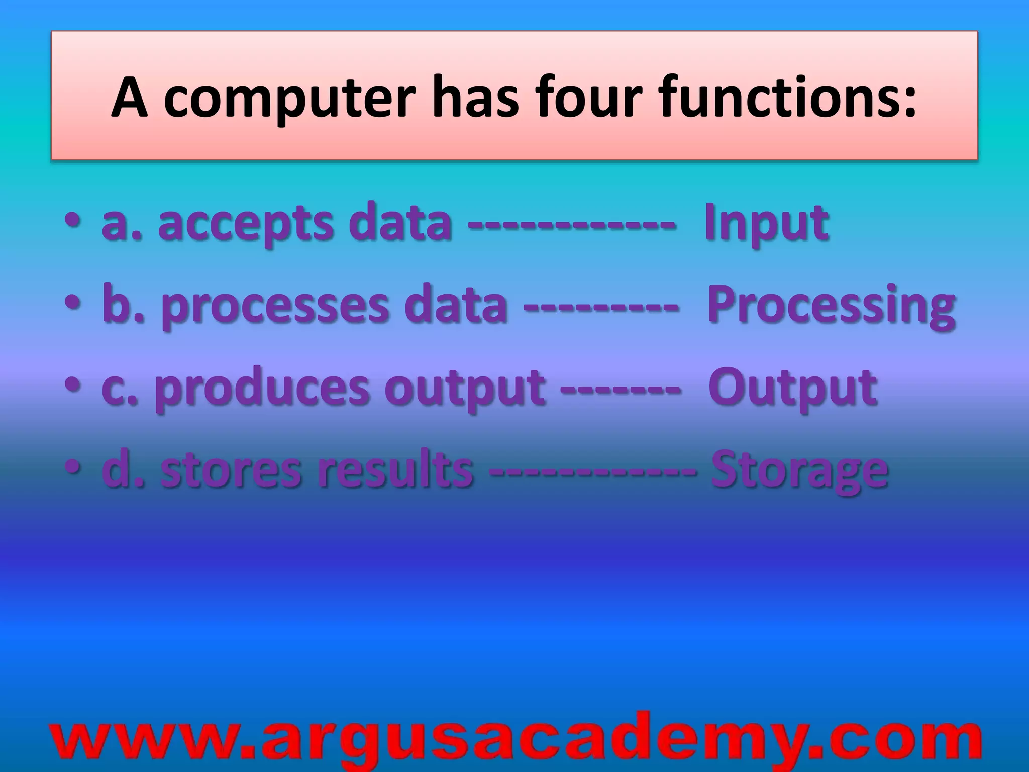Computer fundamental | PPSX