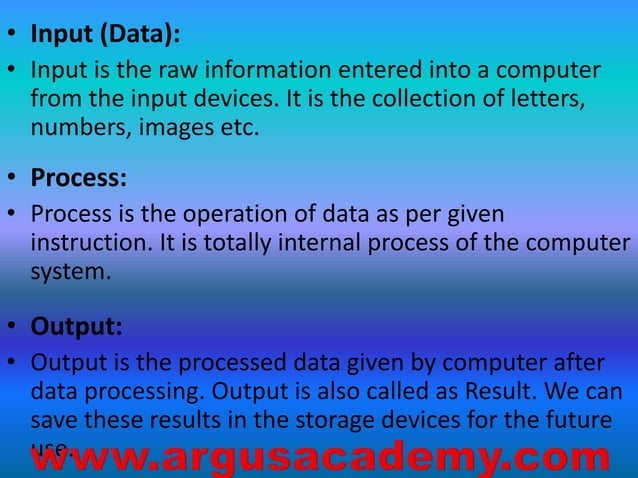 Computer fundamental | PPSX | Computing | Technology & Computing