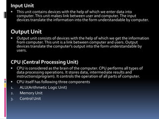 Computer fundamental | PPTX
