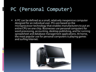 Computer fundamental | PPTX