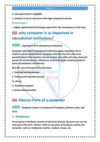 Computer Fundamental | PDF