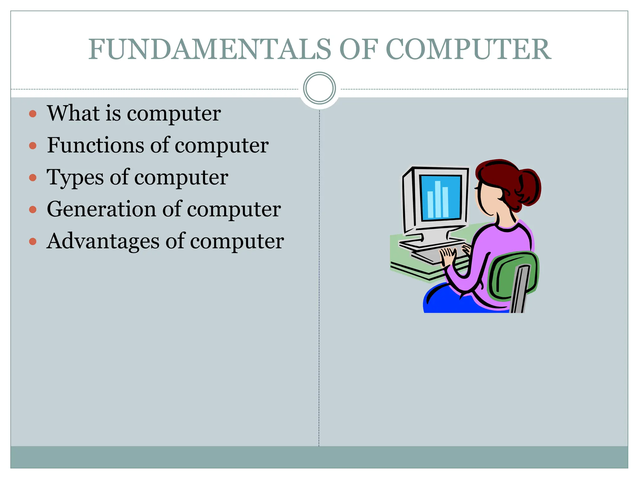 COMPUTER FUNDAMENTAL | PPTX | Technology & Computing