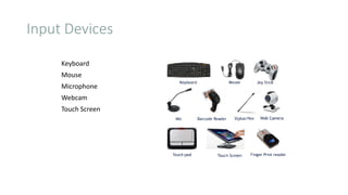 Computer fundamental short information about input and output devices. | PPT