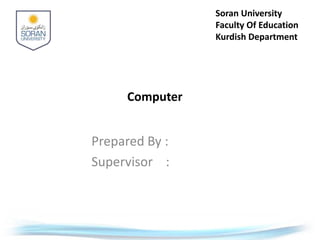 Computer fundamental 2 Some information about computer. its input ...