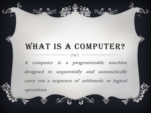 Computer fundamentals | PPT
