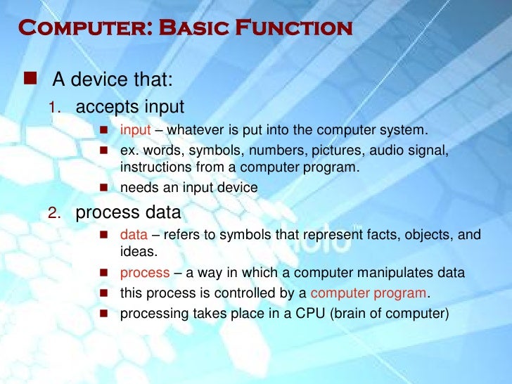 Computer Fundamentals