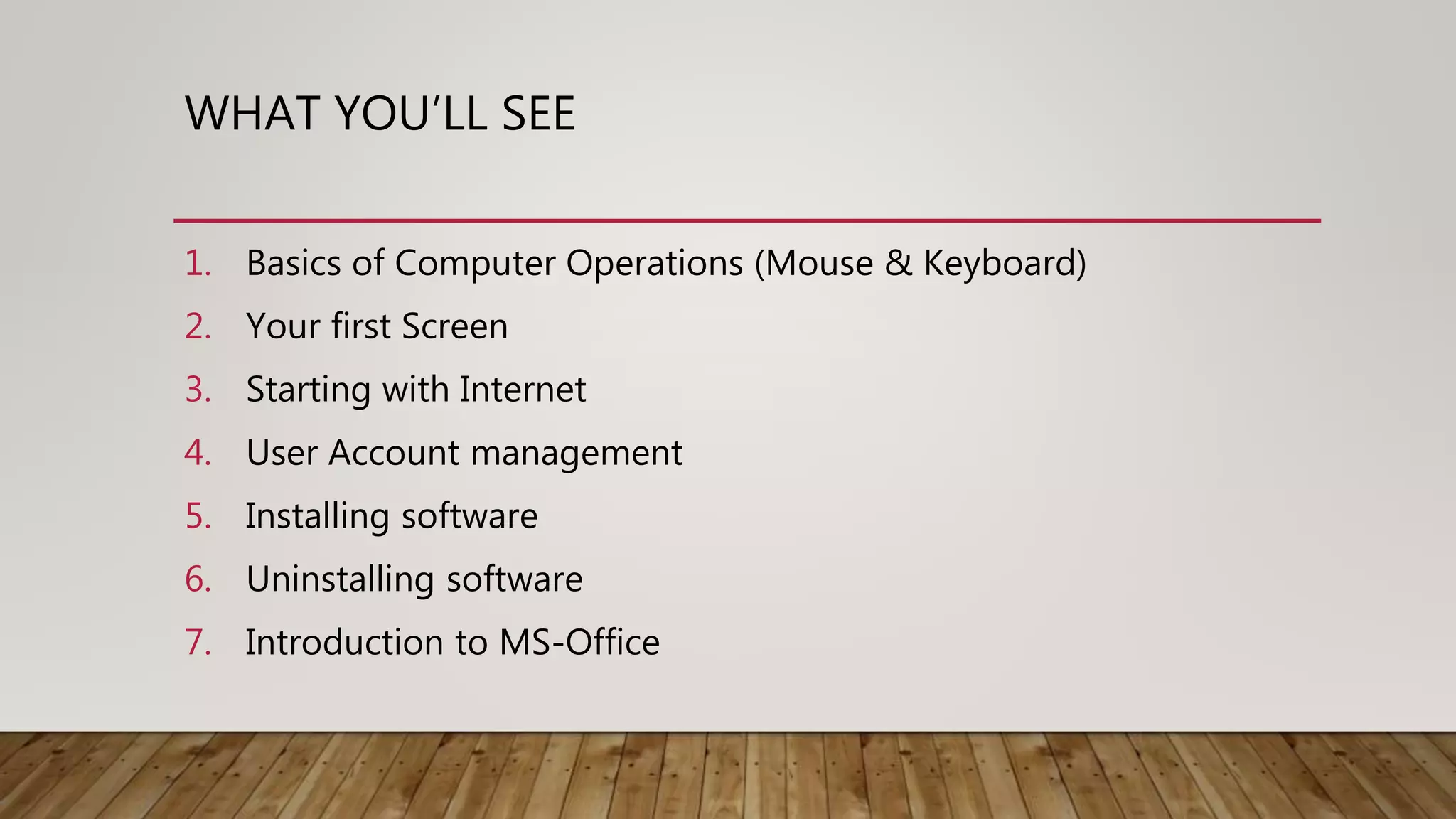 Computer fundamentals | PPT
